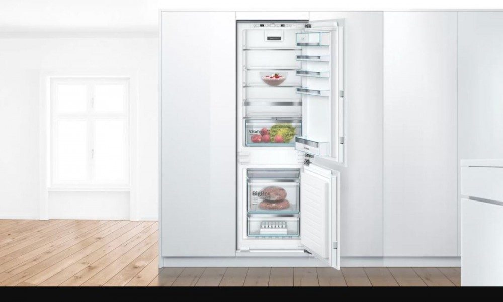 Bosch KIN86AFF0 Beépíthető alulfagyasztós kombinált hűtőszekrény - árak ...