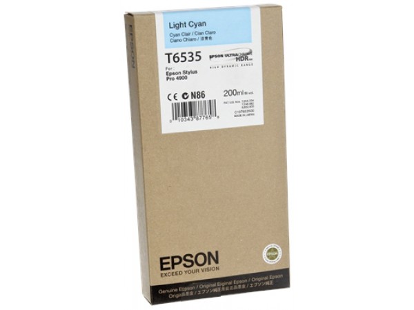 Epson T6535 (világos cián) 200 ml - árak, vásárlás, összehasonlítás ...